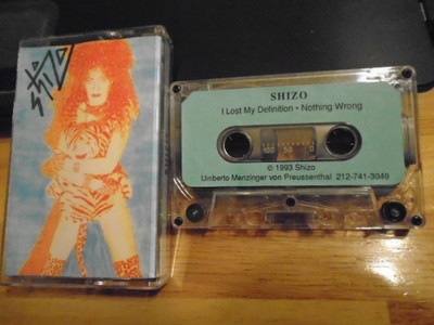 VERY RARE PROMO Shizo DEMO CASSETTE TAPE 1993 UNRELEASED German female ...