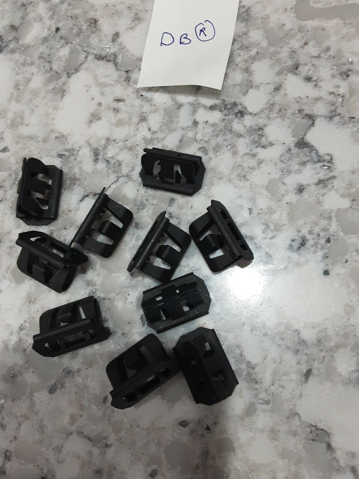 GM FRONT GRILLE BUMPER CLIPS 03-07 GMC SIERRA 03-09 HUMMER H2 04 06 ...