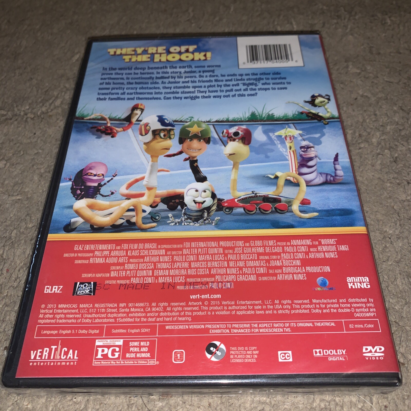 Worms (DVD, 2015) for sale online | eBay