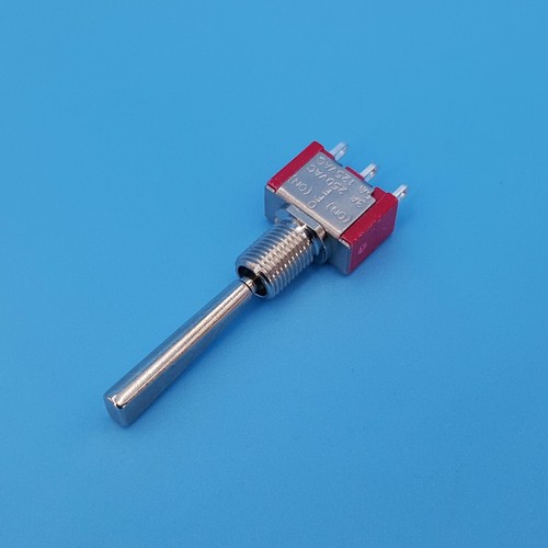 5Pcs SH T8014A-U2 Long Flat Lever 3Pin Momentary MOM-OFF-MOM Mini ...