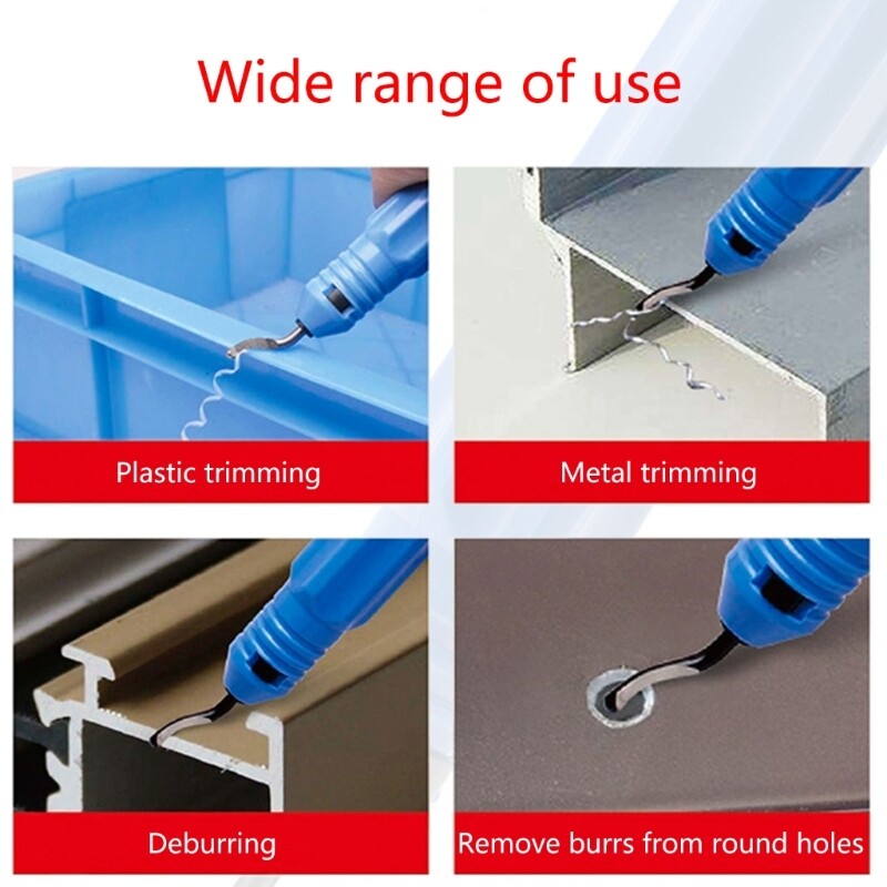 Deburring Tool Deburrer with Plastic Handle 360 Degree Rotatable ...