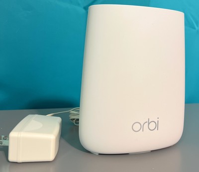 Netgear Orbi RBR20 Router Satellite Home Mesh WiFi Tri-Band White FREE ...