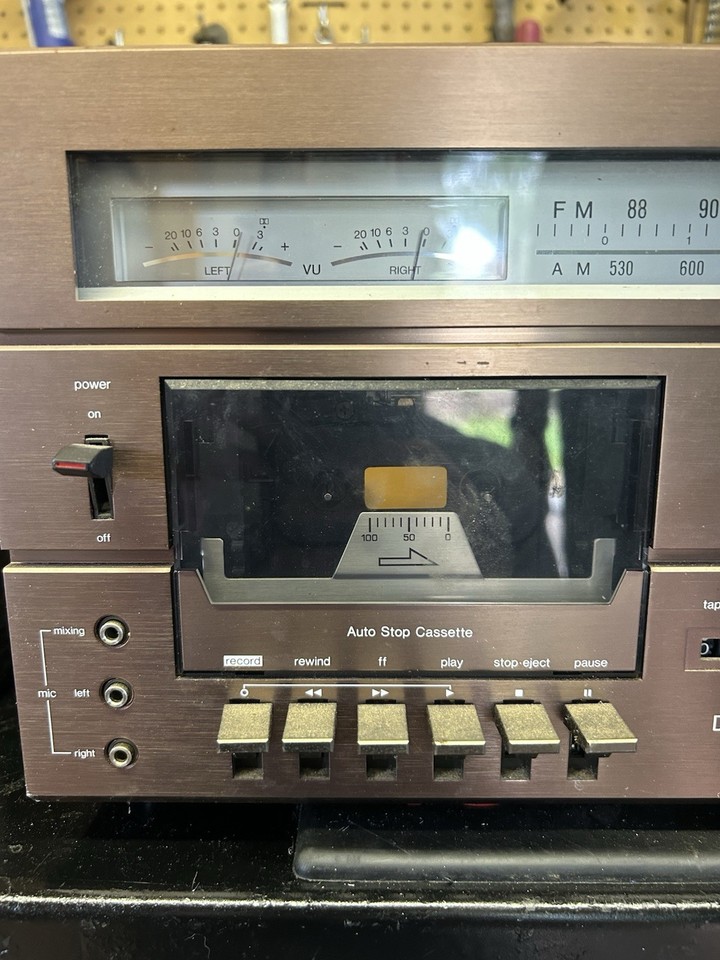 Vintage Panasonic RA-7500 AM/FM Radio Stereo Integrated Receiver 8 ...