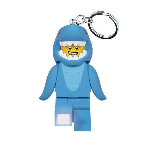 LEGO BLUE SHARK SUIT GUY Minifigure KEYCHAIN/KEYRING Lego 853666 | eBay