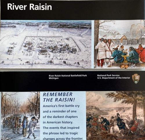 2025 RIVER RAISIN BATTLEFIELD NATIONAL PARK SERVICE UNIGRID BROCHURE ...