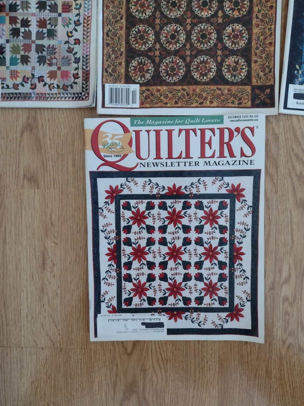 Lot of 10 Quilters Newsletter Magazines (Lot 19) | eBay