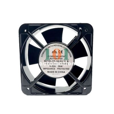 1PCS Commonwealth 15cm fan (lead 25cm) FP-108EX-S1-B AC220V 50/60Hz 0 ...