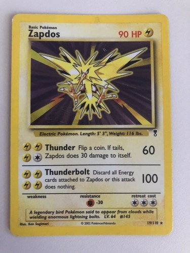 Zapdos 19/110 Set Legendary Collection Rara Holo Ing | eBay