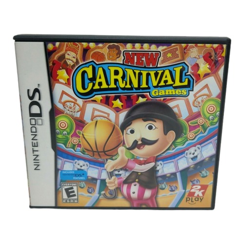 Carnival Games (Nintendo DS, 2010) Nintendo DS, 3ds 2DS Game very good ...
