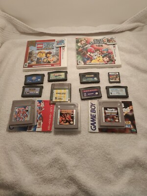Nintendo Game Lot 3DS, DS, GBA, GBC, GB | eBay