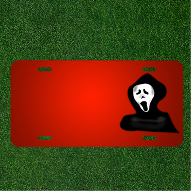 Custom Personalized License Plate With Add Names To Ghost Costume Scare ...