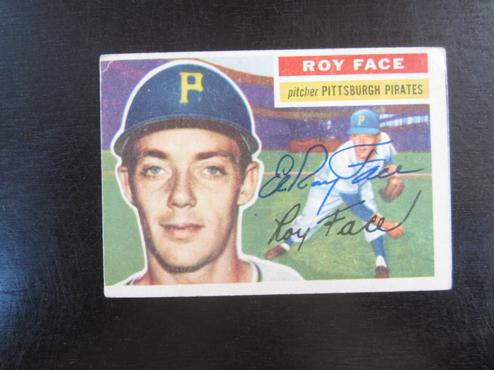 1956 Topps # 13 Roy Face Autograph Signed Card Pittsburgh Pirates | eBay
