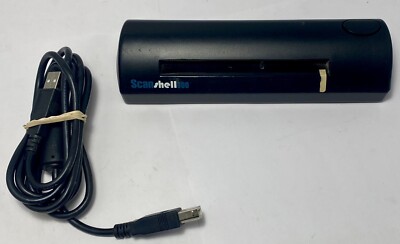 ScanShell 800 Card Scanning Solutions Scanner/Works! Includes USB Cable ...