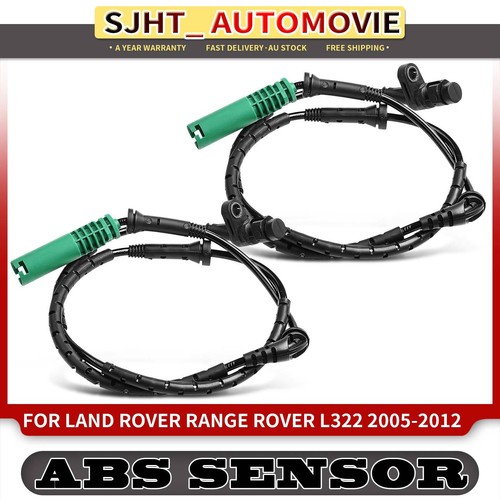 2x Front LH RH Wheel Speed Sensor for Land Rover Range Rover L322 2005 ...