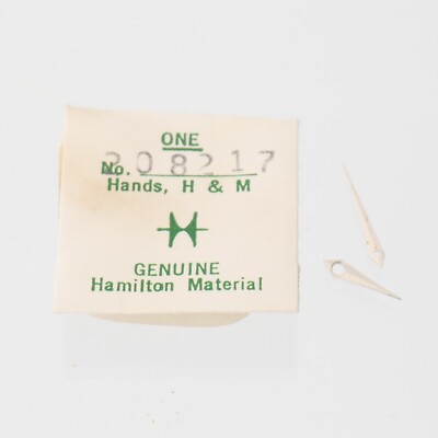 Hamilton Watch Hands No. 208217 Original Pair Hour Minute Watchmaker ...
