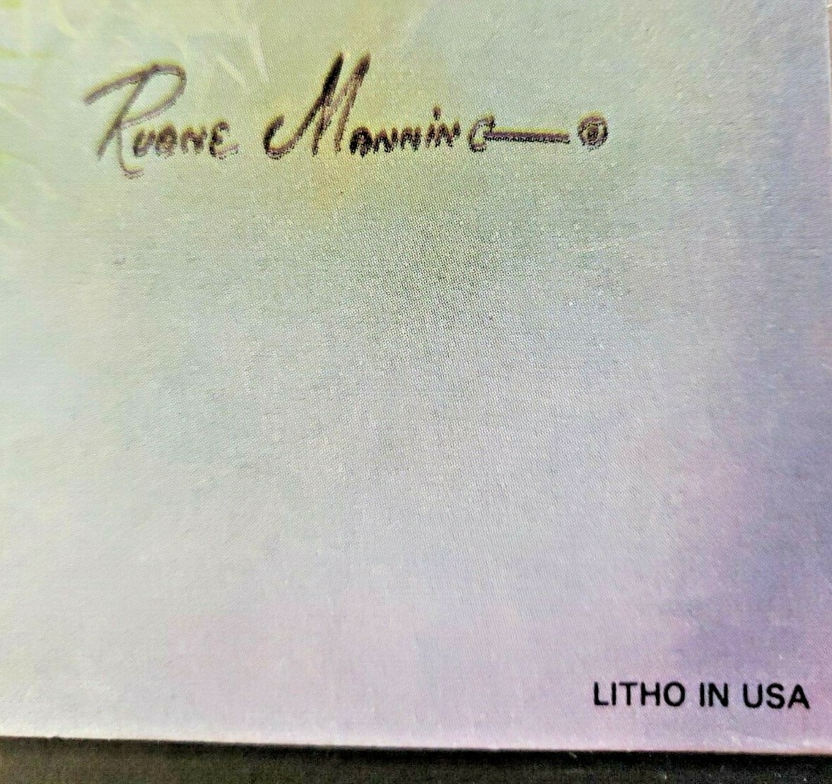 Vintage 1987 Ruane Manning Puppies Dogs Baseball Donald Art Co 8x10 ...