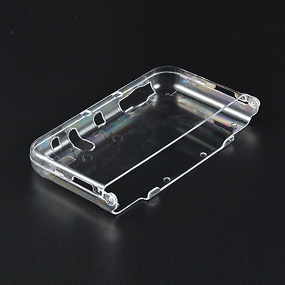 For New Nintendo 3DS XL/LL Clear Crystal Hard Shell Protective Case ...