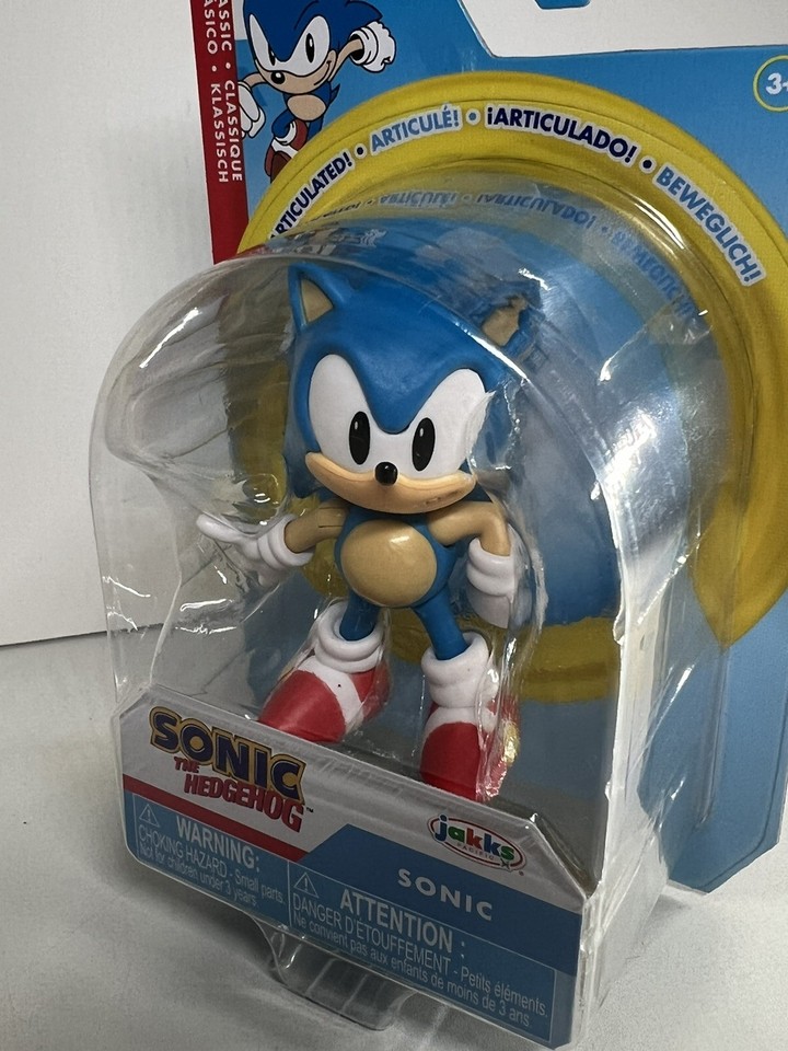 Classic Sonic 2.5" Mini Action Figure Sonic the Hedgehog Toy 3+ New ...
