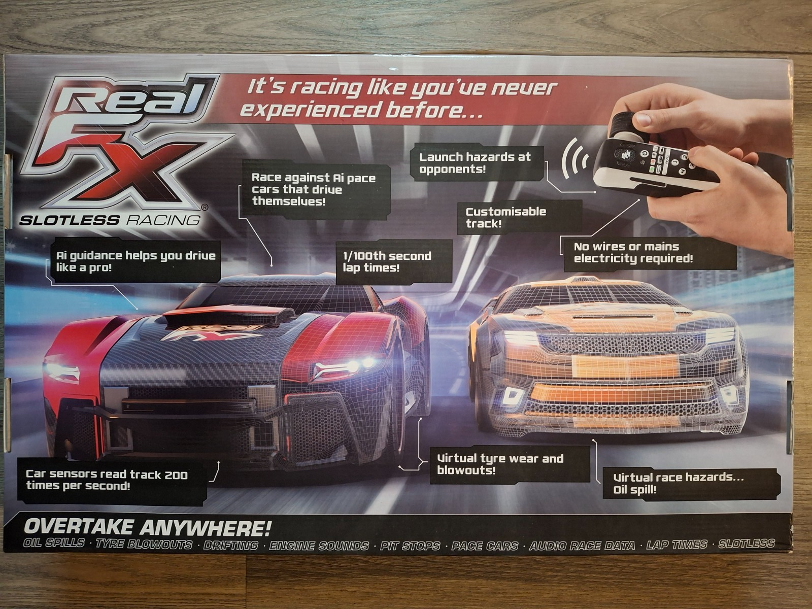 Real FX Slotless Racing Complete Race Track Set | eBay