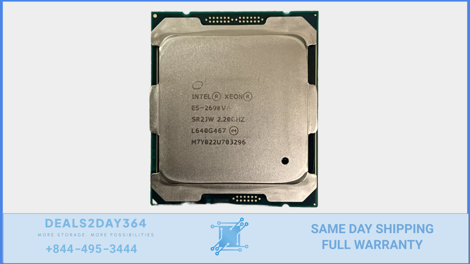 Intel Xeon E5-2698 V4 2.20GHz SR2JW Socket LGA2011-3 Server CPU ...