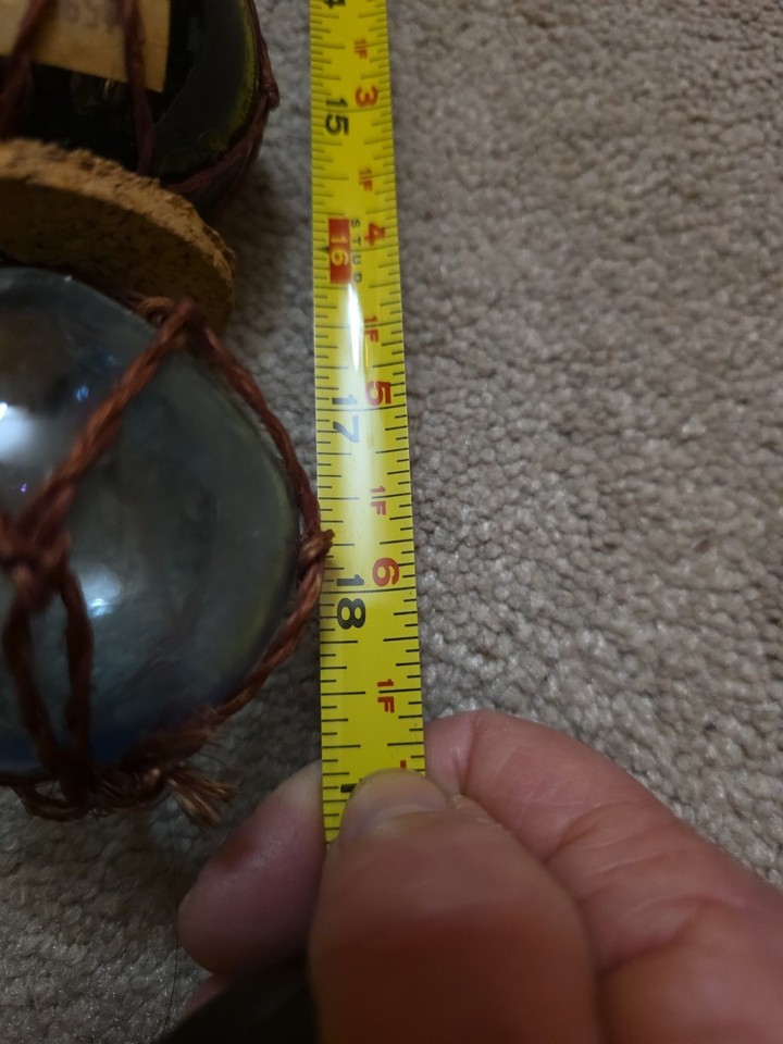 6 Small Vintage Japanese Glass Fishing Floats Hand Blown Blue, Green ...