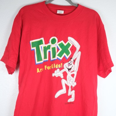 90s Vintage Classic Trix Rabbit Cereal Sz Large Red Murina Y2K Are For ...