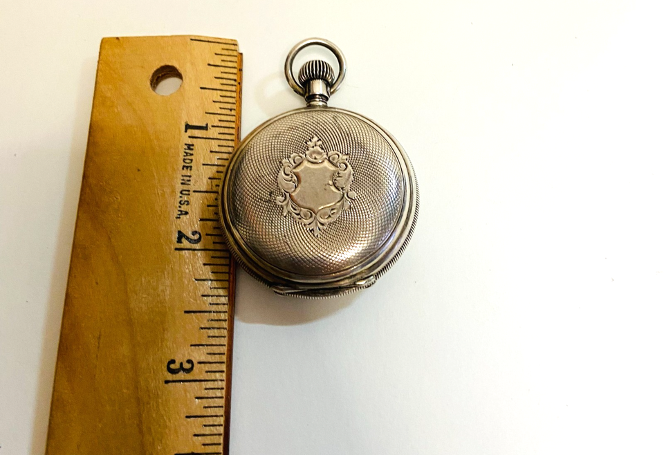 Antique 1900 Robert Brandt Women Pocket Watch Silver Switzerland 74091 ...