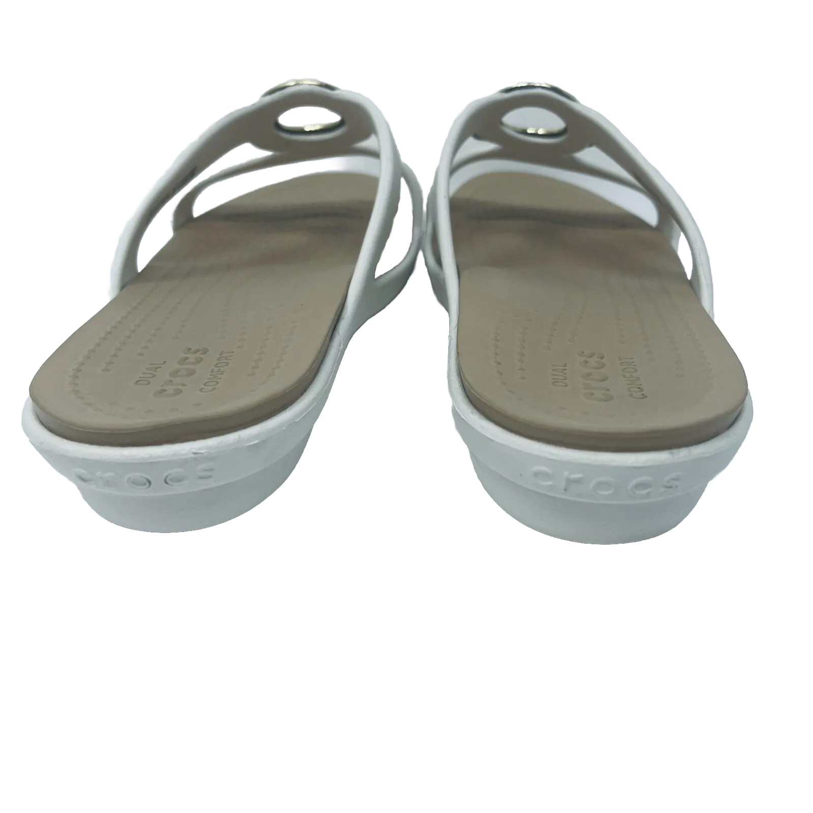 Crocs Sanrah Hammered Circle Slide Sandal Womens Size… - Gem