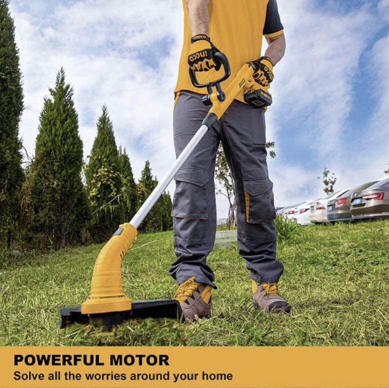 INGCO Cordless Line Trimmer Combo 20v Li-Ion Whipper Snipper HTP ...