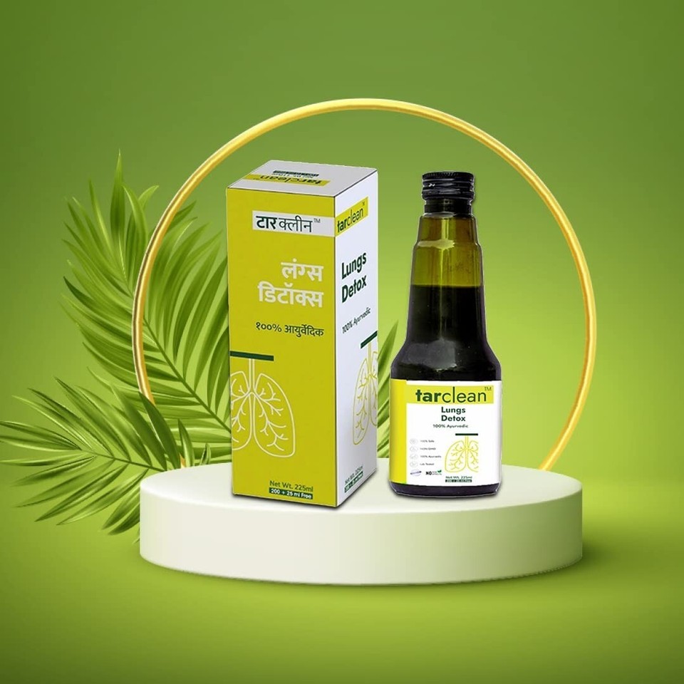 Tar Clean Lungs Detox For Smokers | Lungs Cleaner | lungs detox syrup ...