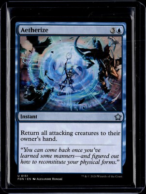 Aetherize - 151 - FDN - NM - MTG Magic the Gathering | eBay