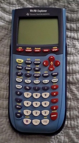 Texas Instruments TI-73 Explorer Graphing Calculator w/ Cover ( No ...