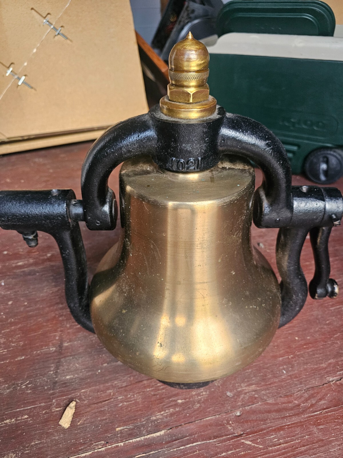 Vintage Bronze PRR Locomotive Train Bell | eBay