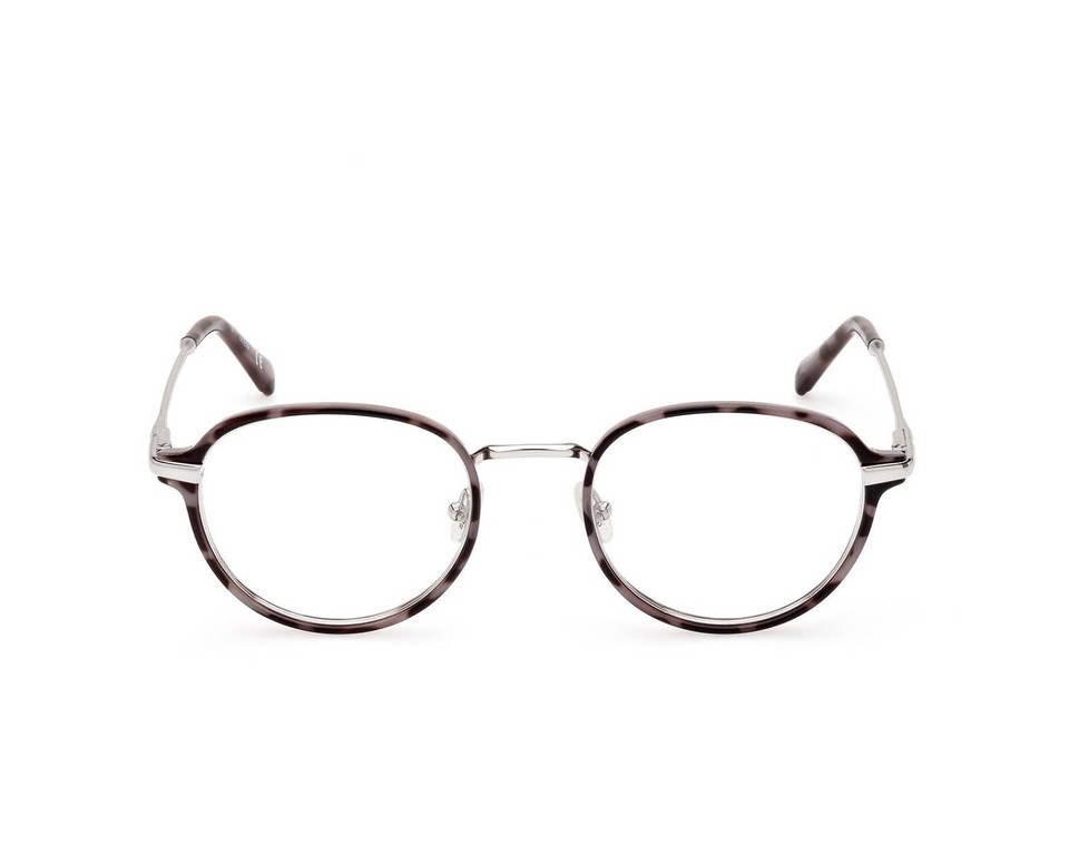 GUESS GU50079 020 Grey Havana Round Metal Optical Eyeglasses Frame 51 ...