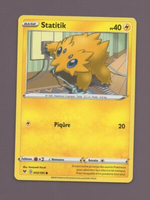 Pokémon n° 055/185 - STATITIK - PV40 (A9938) | eBay