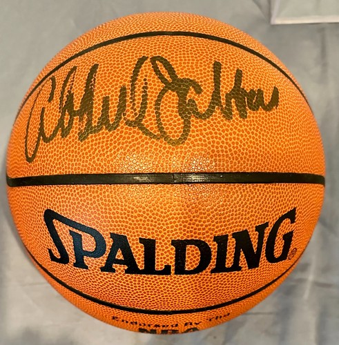 Kareem Abdul Jabber Pristine Autograph Official NBA Leather D. Stern ...