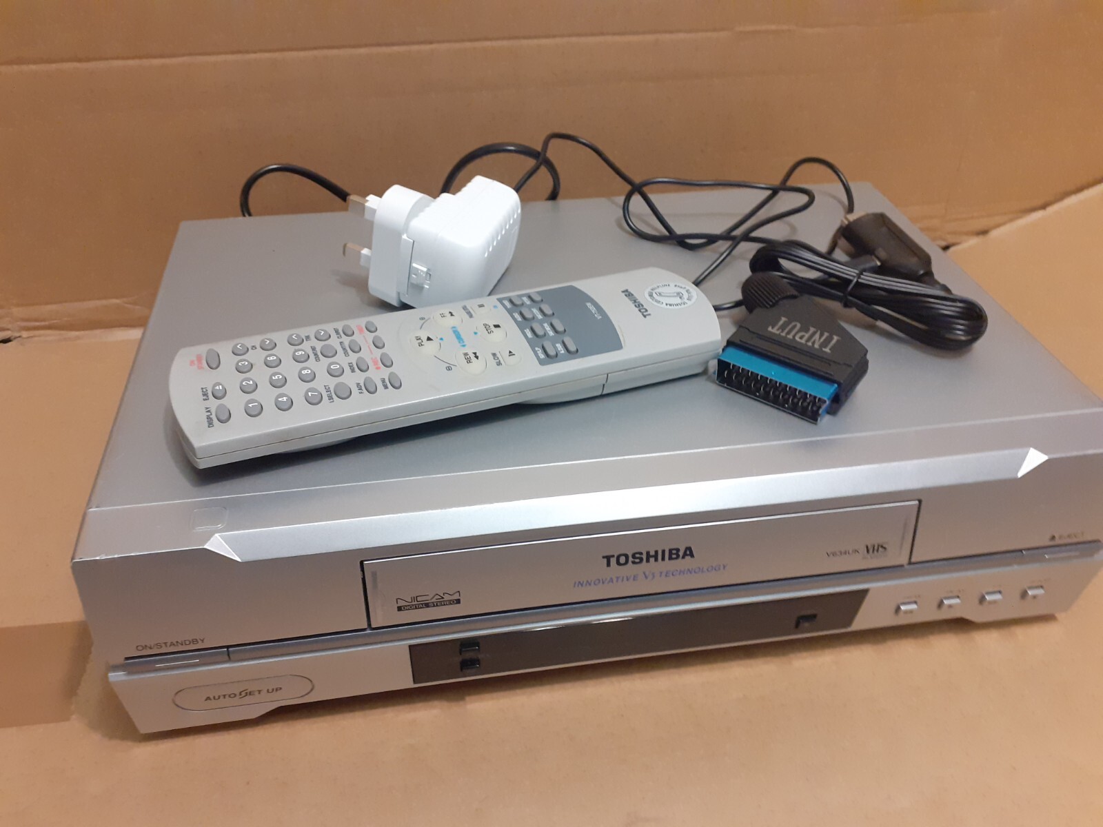 BASIC SILVER HDMI SMART TV VCR VHS Video Cassette Recorder PLAYER | eBay UK