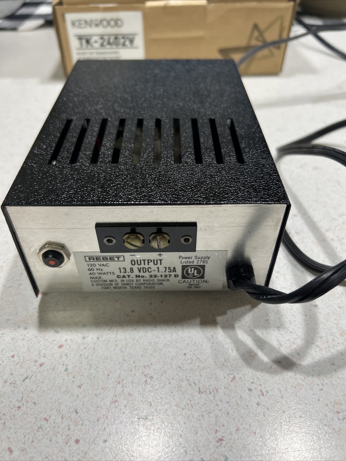 Vintage Micronta Regulated 12 Volt Power Supply #22-127 D | eBay