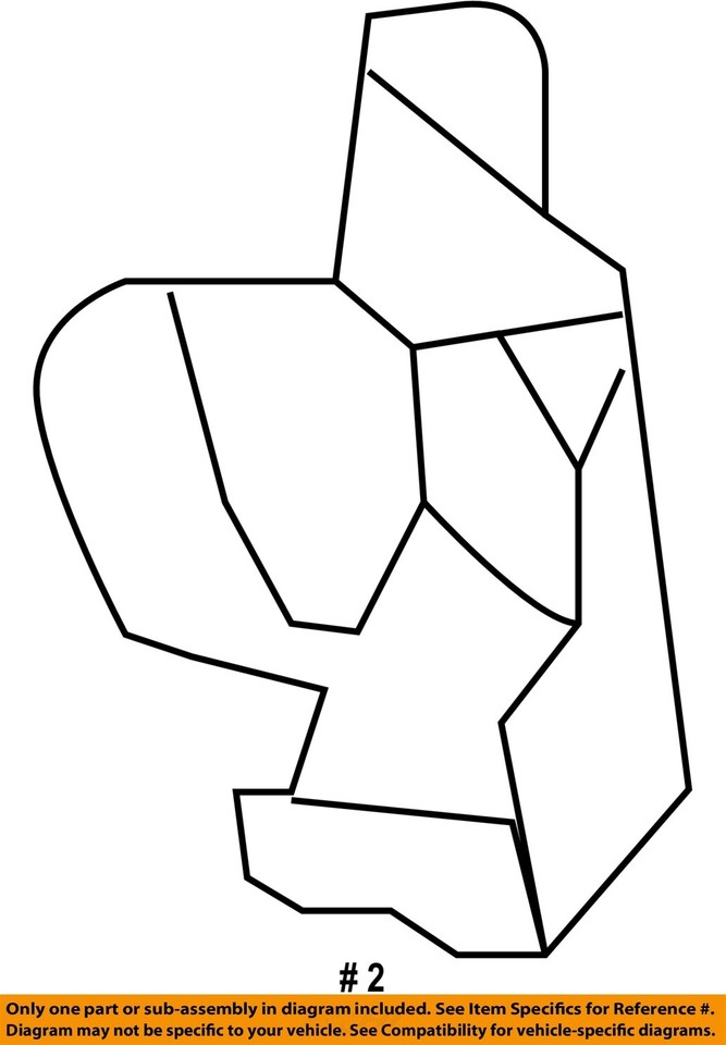 GM OEM 16-24 Malibu Pillars, Rocker Floor Uniside-Uniside Assy Filler ...