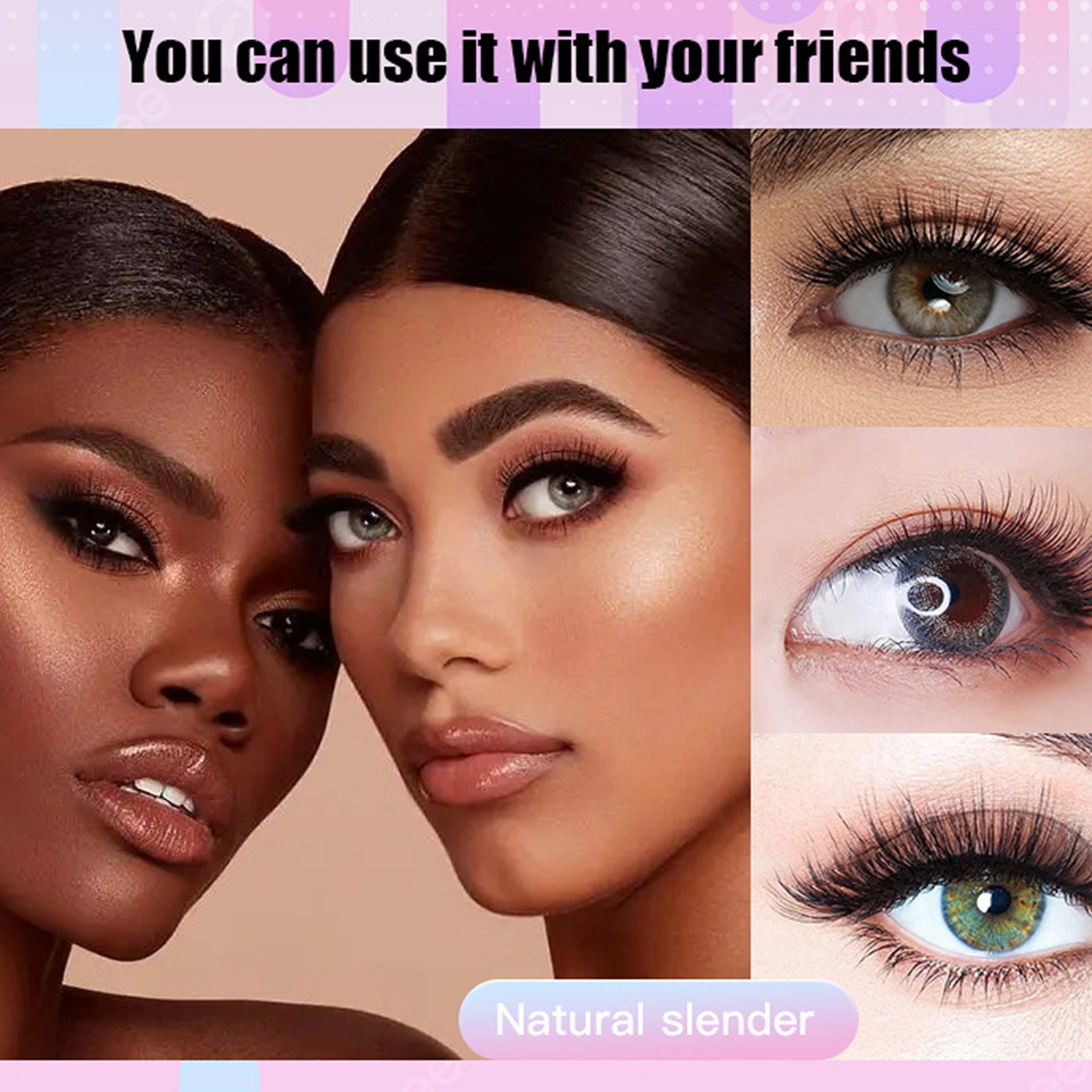 Eye-enhancing Lashes High-quality Eyelashes Enhance Look with 20 Pairs ...