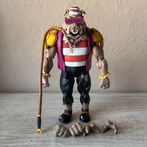 NECA Teenage Mutant Ninja Turtles TMNT Turtles In Time Pirate Bebop 7 ...