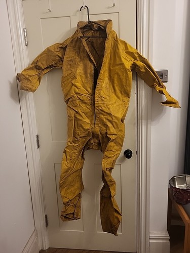 PVC Caving Oversuit Yellow XL Extra Large - Mining Suit Exploring ...