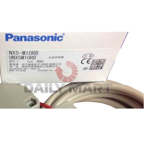 Brand New PANASONIC SUNX NX5-M10RB Thru Beam Photoelectric Sensor Dark ...