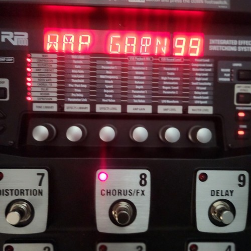 DIGITECH RP1000 [SN 1000362] multi effects guitar effect pedal ...