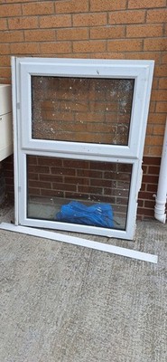 White UPVC double Glazed Window And Frame | eBay UK