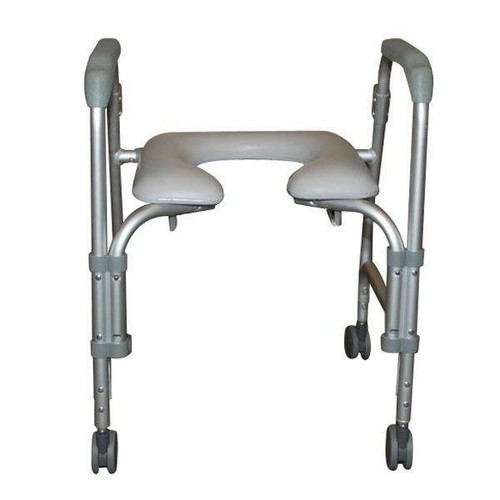 Drive Portable Shower Chair Commode w Casters Lightweight Medical ...