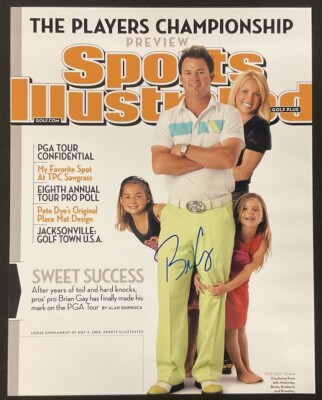 Brian Gay Signed Autographed 11x14 Photo Golf Sports Illustrated Photo ...
