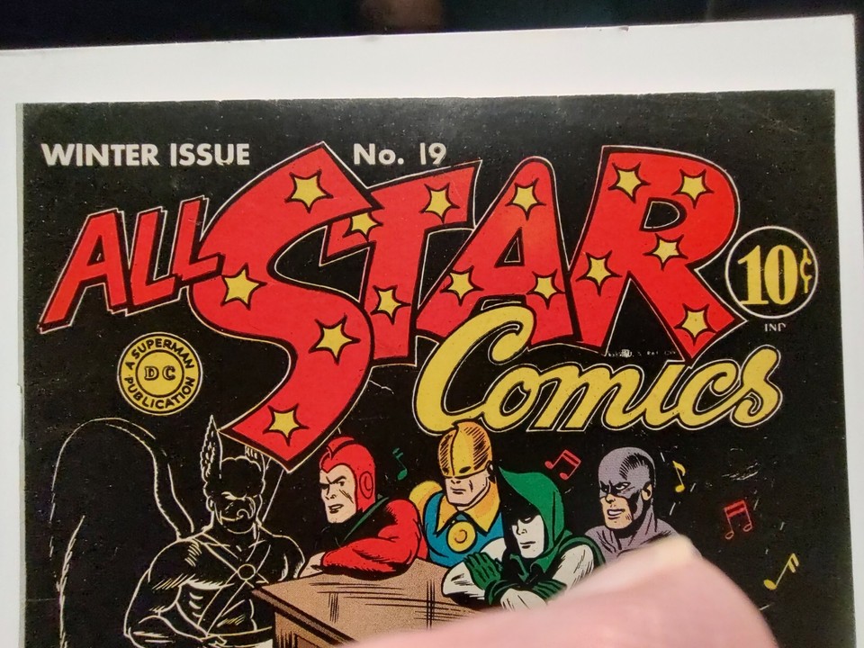 ALL STAR COMICS #19 - VF/NM (R) - JUSTICE SOCIETY - 1944 - $699 BIN ...