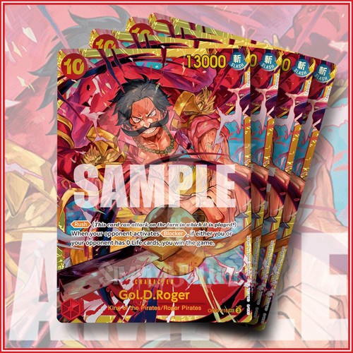 ONE PIECE TCG: Gol.D.Roger OP09-118 Secret Rare x4 | eBay