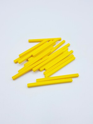 LEGO LOT 20 X AXE /AXLE 7M JAUNE / YELLOW REF 44294 / 6130009 *NEUF* | eBay